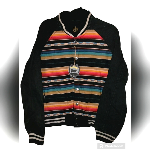 STS Ranchwear | Jackets & Coats | Sts Ranchwear Ladies Serape Varsity ...